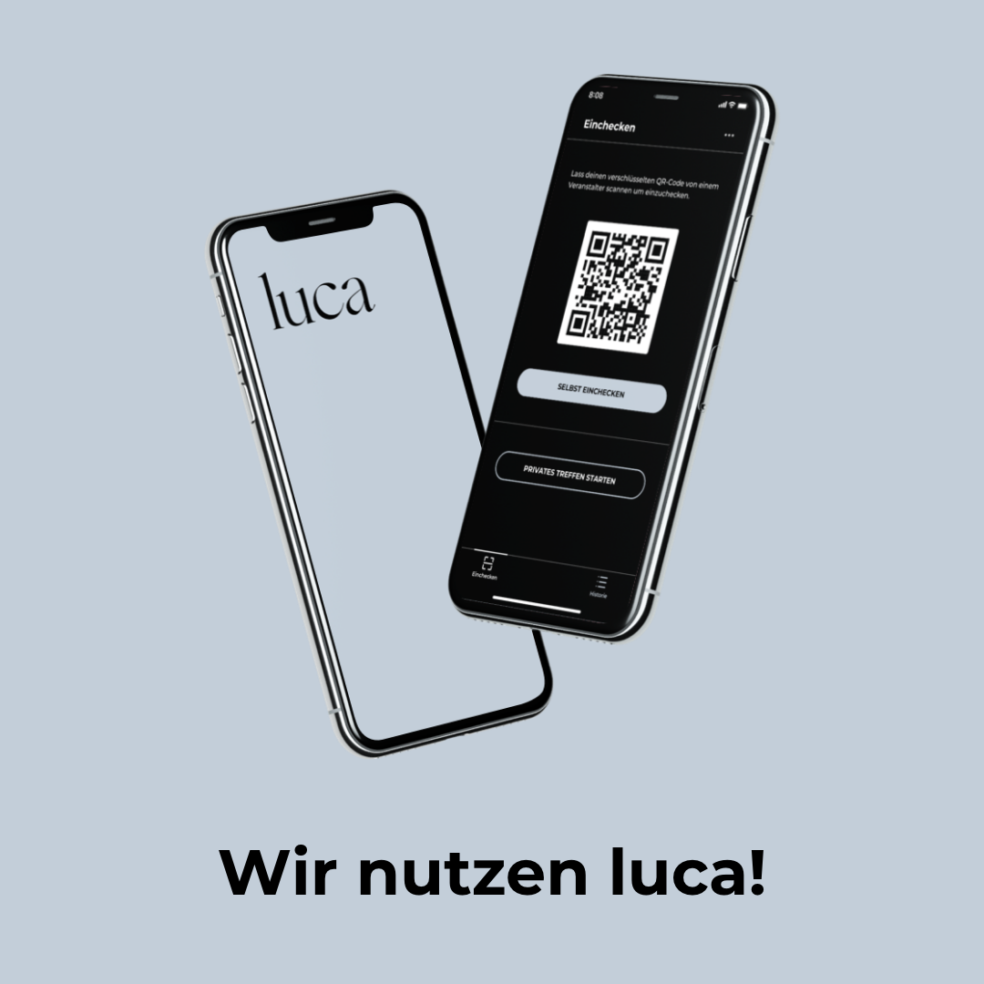 Registrierung über Luca App - Verkehrssicherheitszentrum Walther